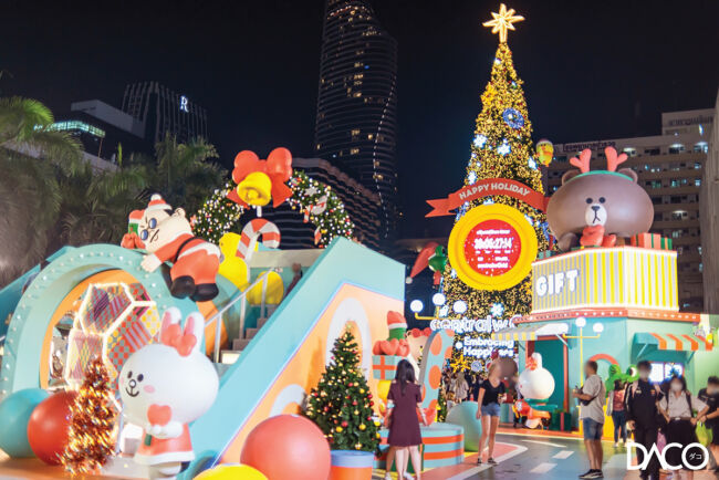 セントラルワールドの年末年始イベント「CentralwOrld Embracing Happiness 2023」 | DACO CO., LTD.